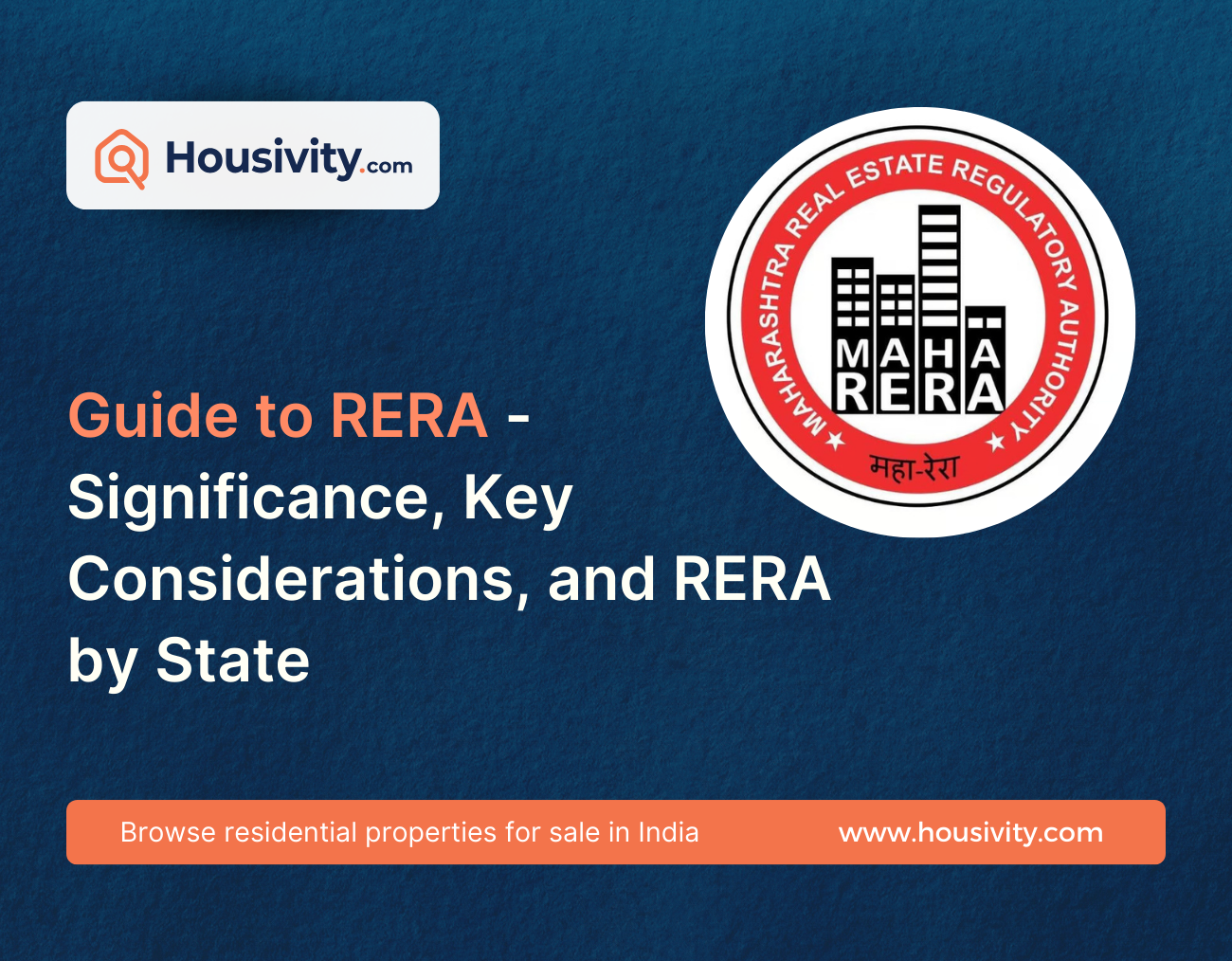 Guide to RERA - Significance, Key Considerations, and RERA by State