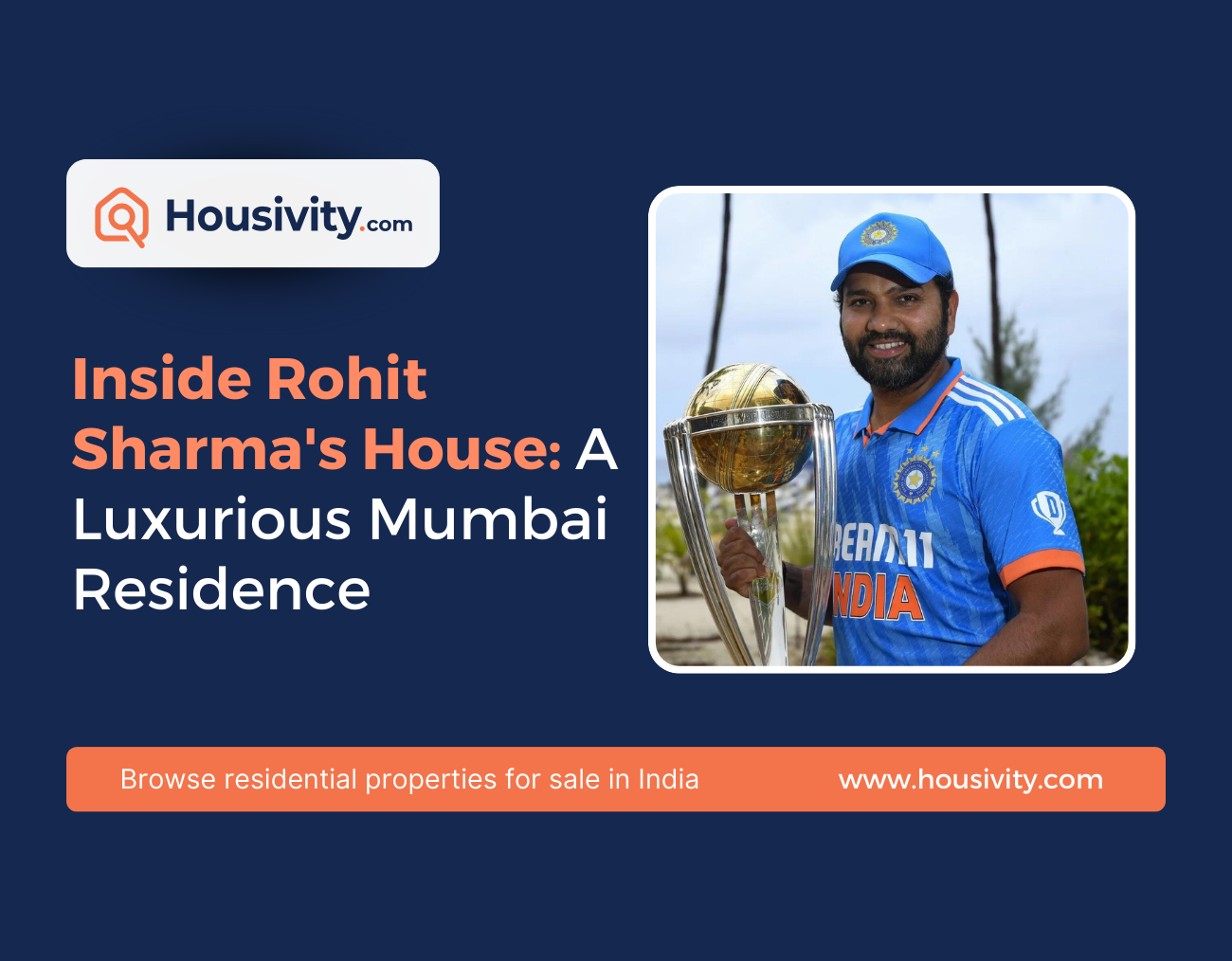 Inside Rohit Sharma's House: A Luxurious Mumbai Residence