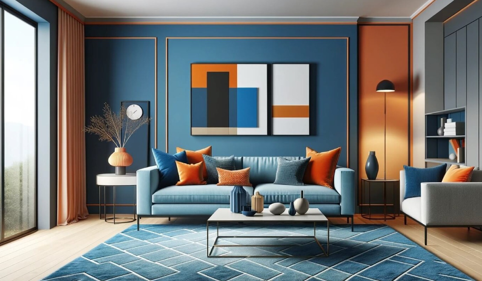 How to Choose the Right Colour Blocking for Your Home Interior
