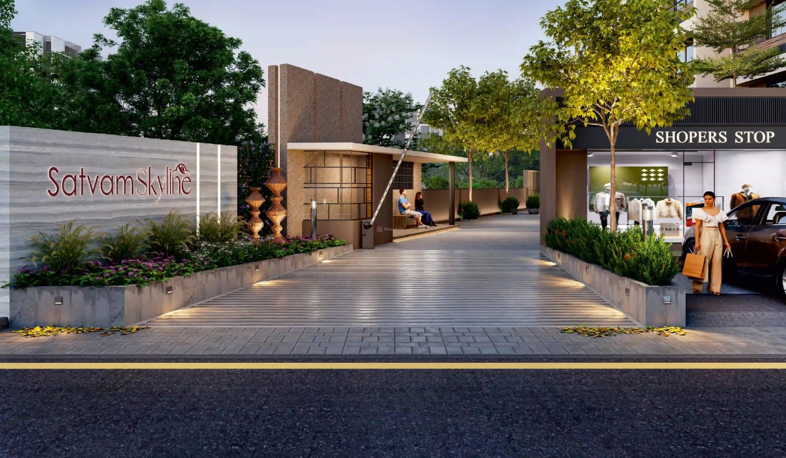 Satvam Skyline: Luxurious 3 BHK Flats in Sargasan, Gandhinagar