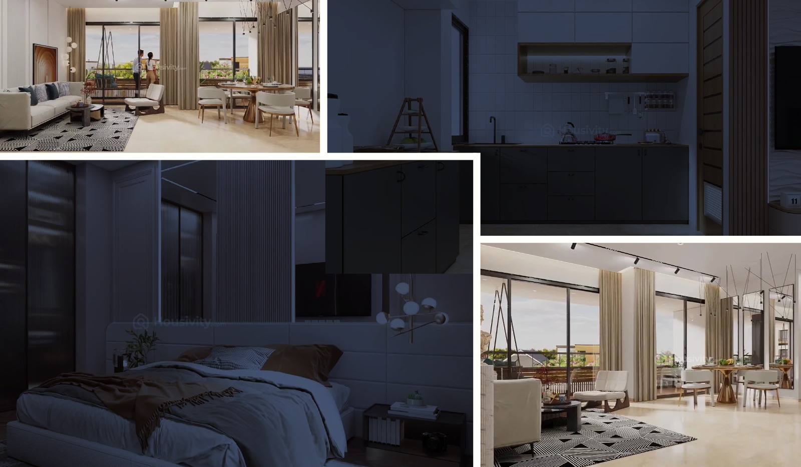 Satvam Skyline: Luxurious 3 BHK Flats in Sargasan, Gandhinagar