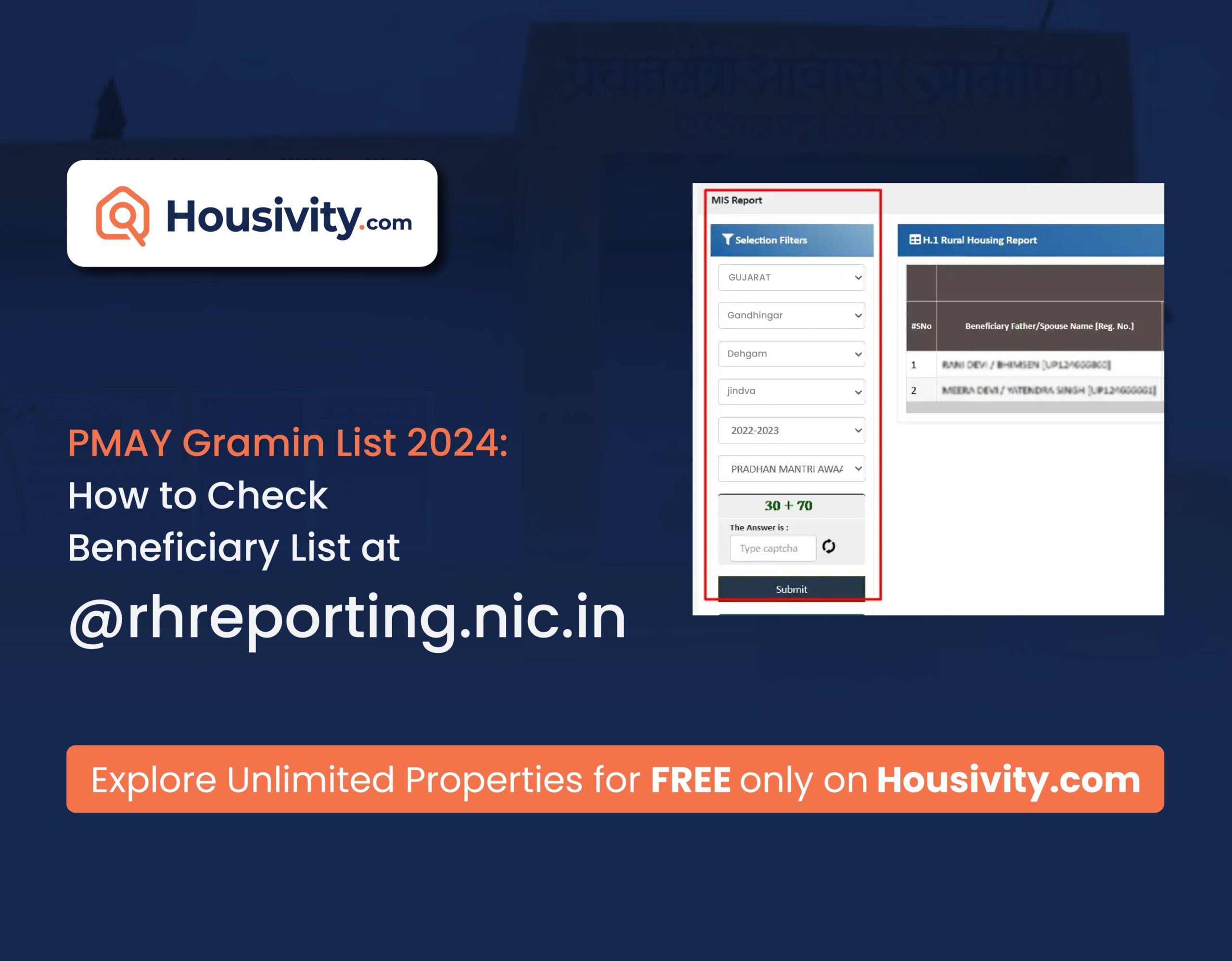 PMAY Gramin Contact Details & How to Check PMAYG List - Complete Guide