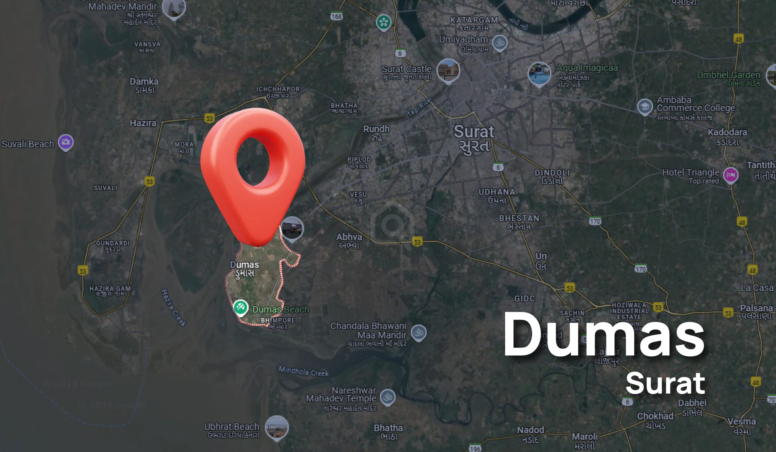 Beachside Living in Dumas, Surat: Invest Now!