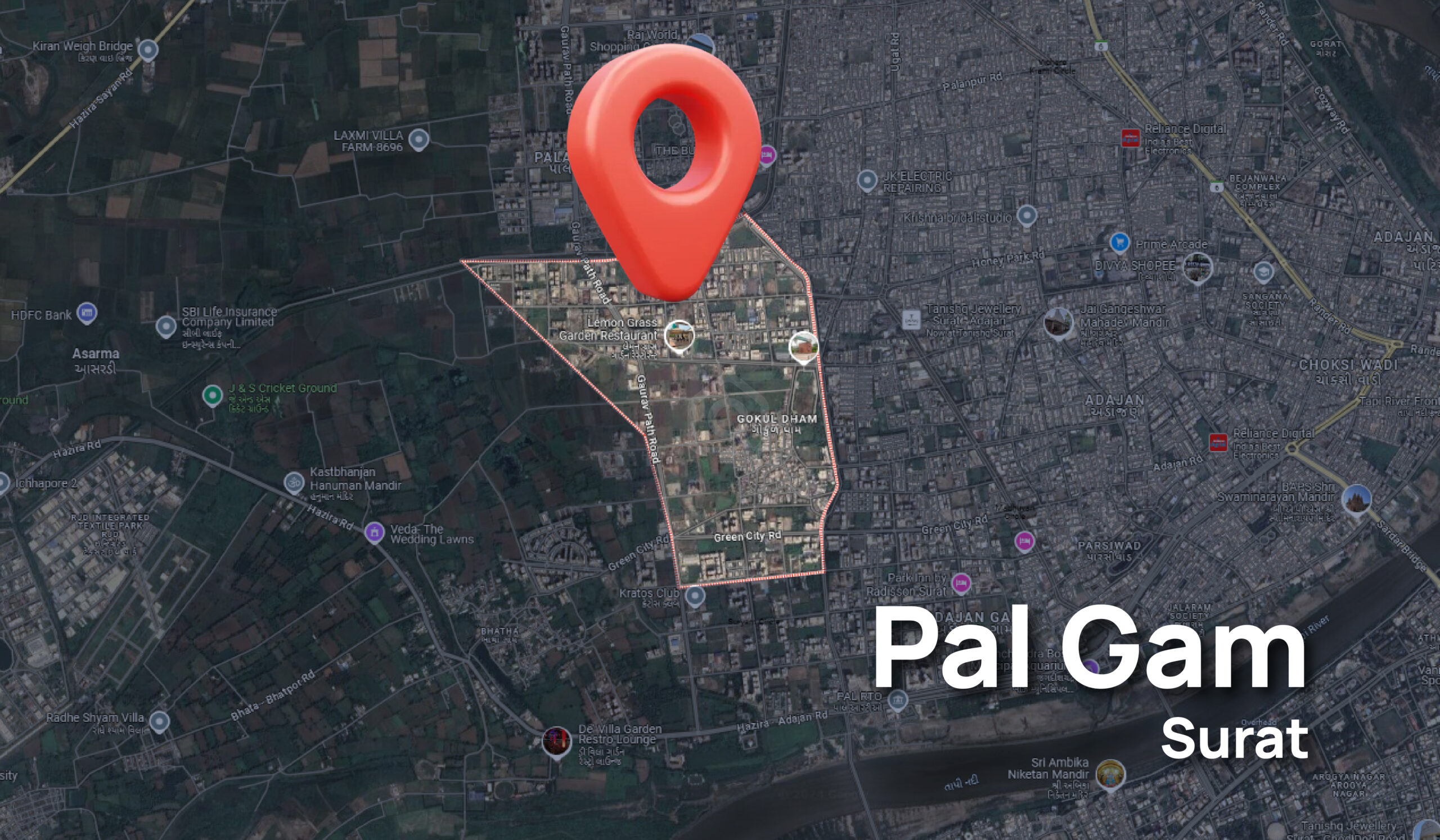 Pal Gam, Surat: The Ideal Locality for Family Living