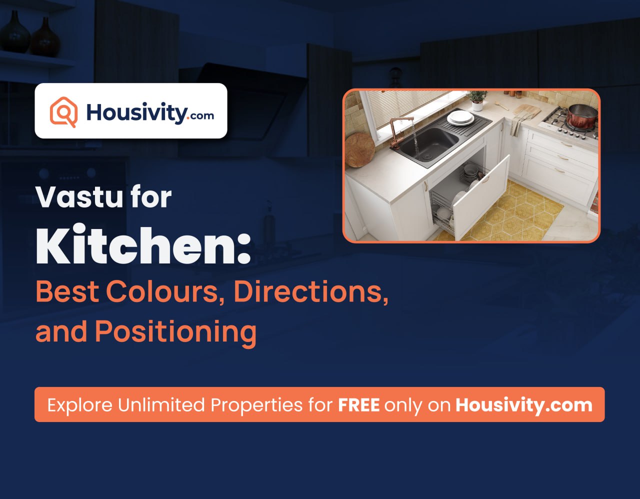 Vastu for Kitchen: Best Colours, Directions, and Positioning for ...