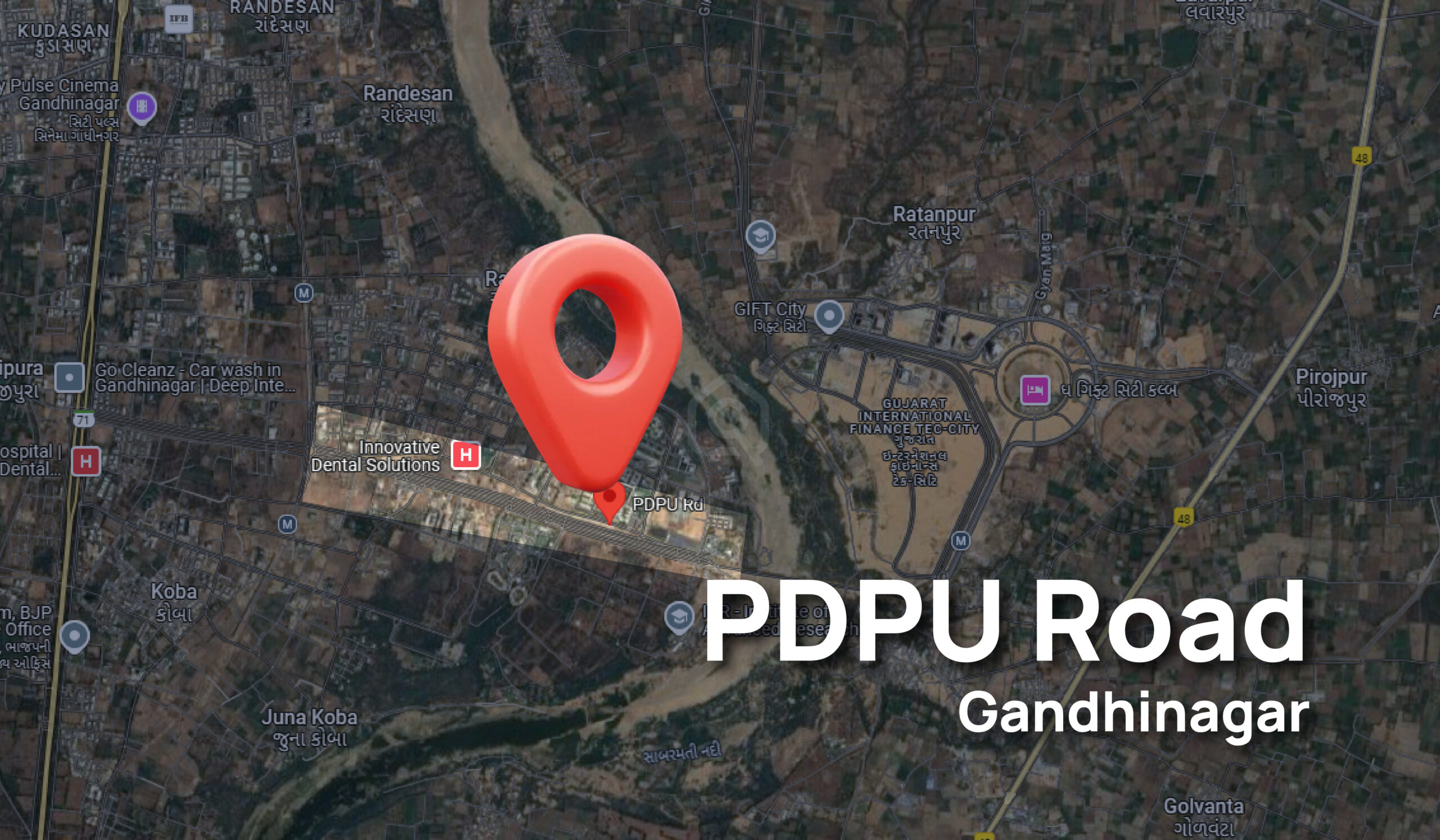 PDPU Road Real Estate: Ideal for Students and Professionals