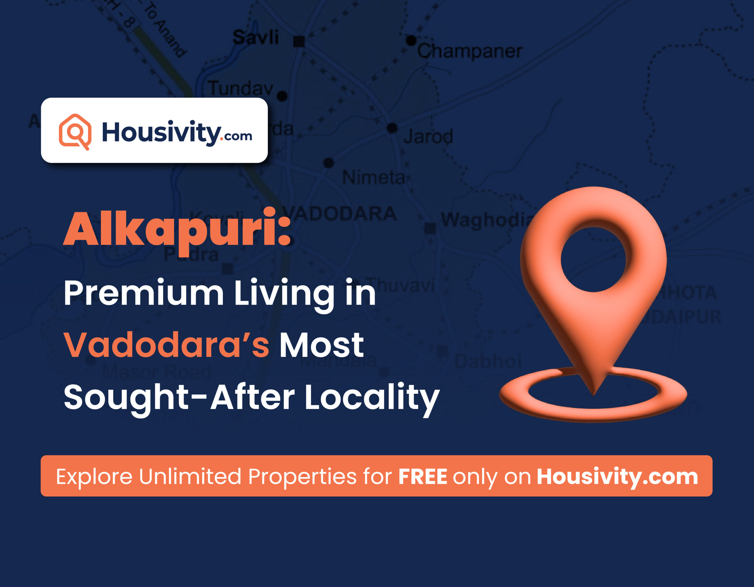 Alkapuri Vadodara: Premium Living in a Prime Locality | Housivity
